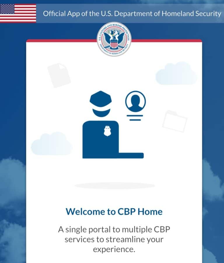 La nueva app CBP Home: autodeportación en un clic